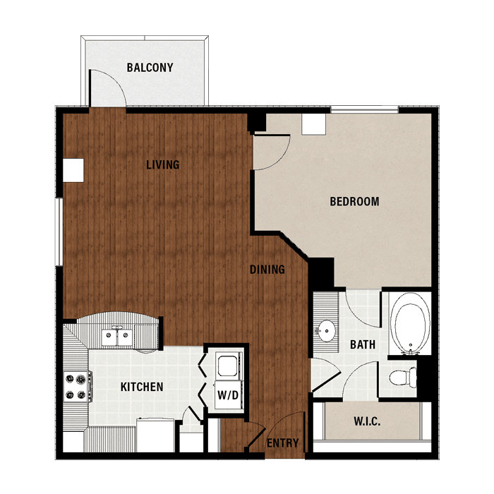 Floor Plans | Bayou on the Bend Apartments in Downtown Houston
