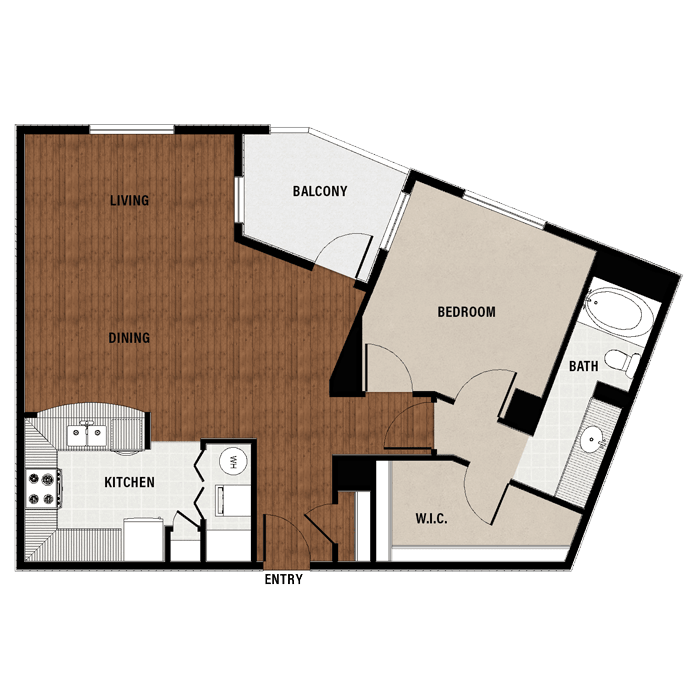 Floor Plans | Bayou on the Bend Apartments in Downtown Houston