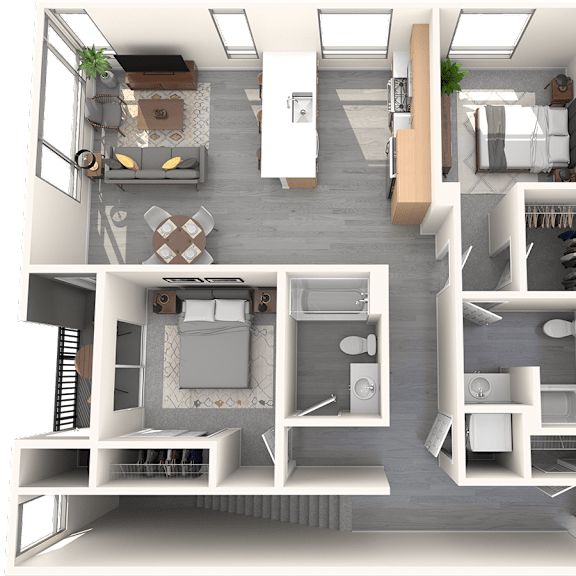 The Vive Collection CLO List | Vive on The Park Floor Plans