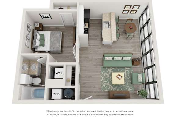 The Pepper Building | 1 Bedroom | Available Units