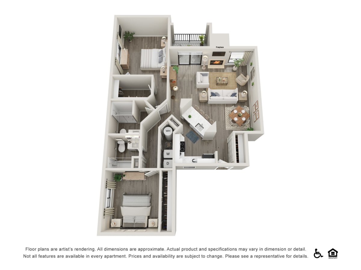 1 & 2-Bedroom Apartments in Scottsdale, AZ | La Privada