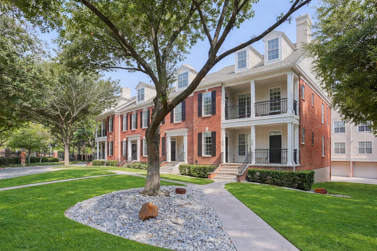 Photos and Video of The Caruth Premier Townhome Apartments in Dallas, TX