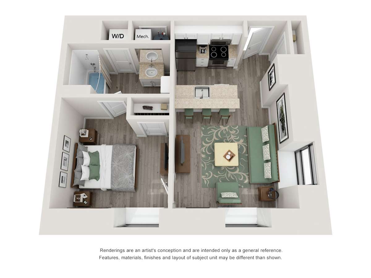 The Pepper Building | 1 Bedroom | Available Units