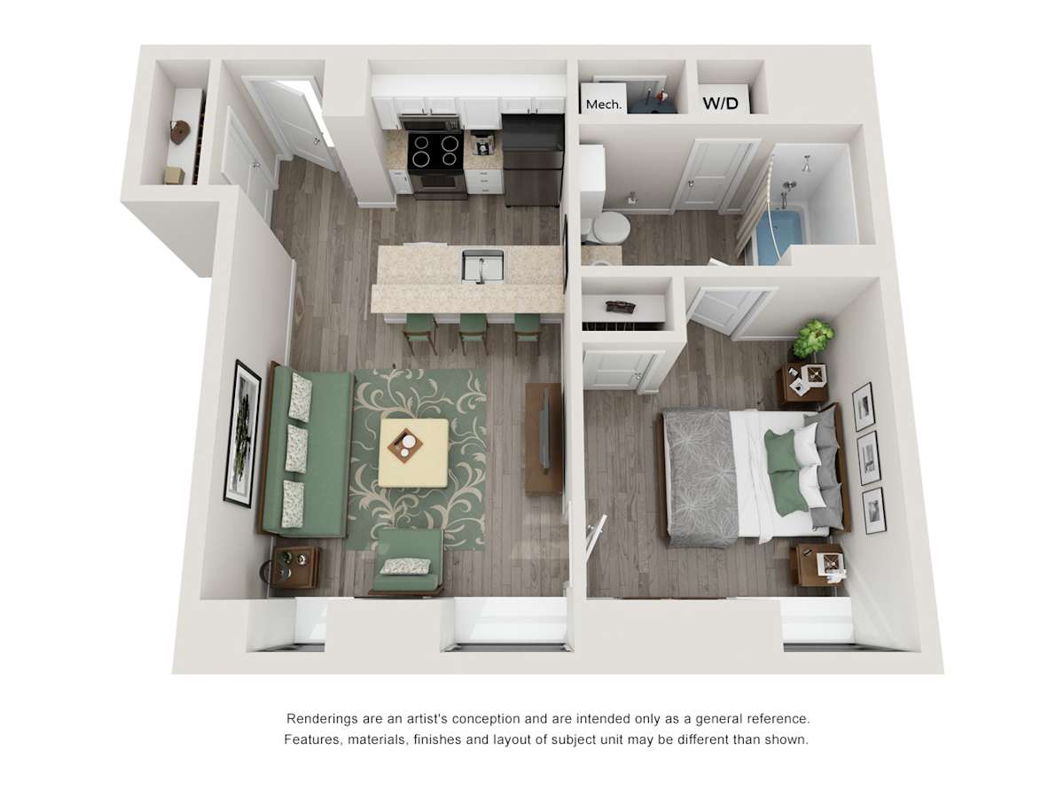 The Pepper Building | 1 Bedroom | Available Units