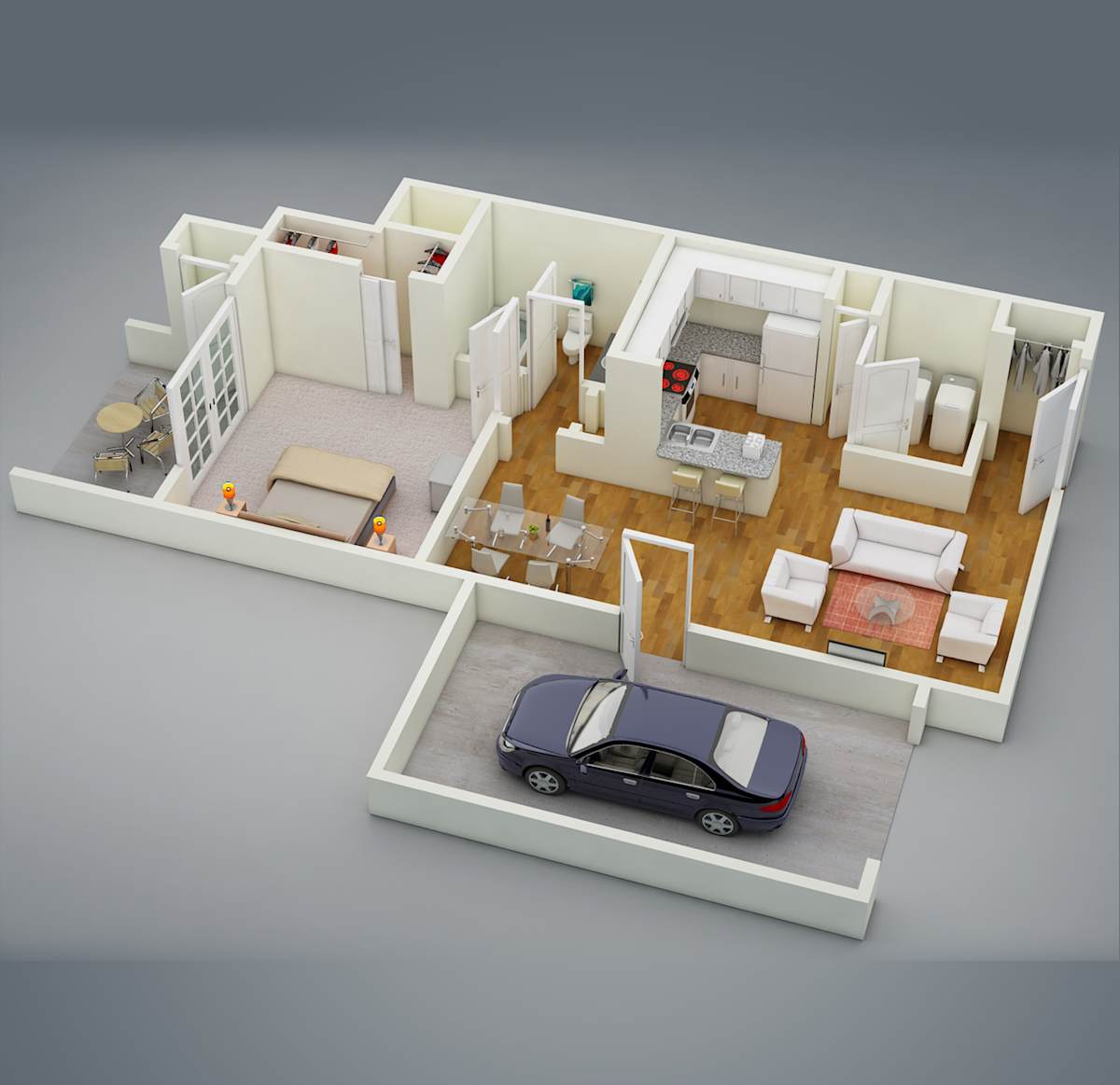 Floor Plans of Belle Hall in Mt. Pleasant, SC
