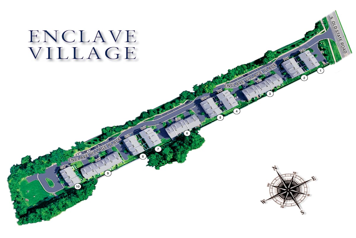 Property details for Enclave Village from Oakwood Management