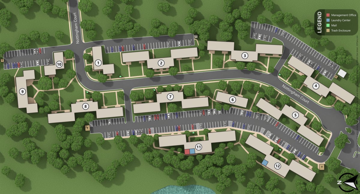 Montvale Apartments for Rent | Nottingham Manor