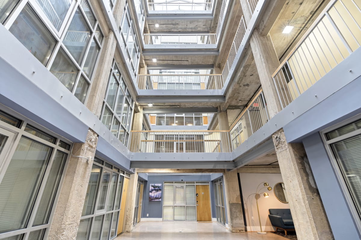 Photos and Video of Atrium Lofts at Cold Storage Apartments in Richmond, VA