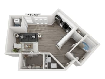 Floor Plans of City Gate Apartment Homes in Denver, CO