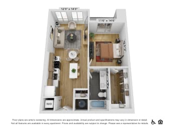 Floor Plans of Elevon in Denver, CO