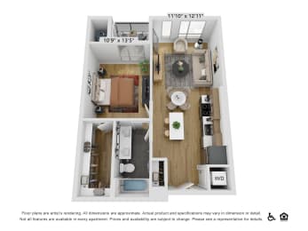 Floor Plans of Elevon in Denver, CO