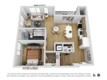 Floor Plans of Elevon in Denver, CO