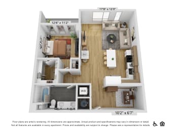Floor Plans of Elevon in Denver, CO