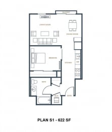 Floor Plans of Edson House in Oakland, CA