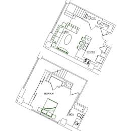 Floor Plans of Wainwright in Norfolk, VA