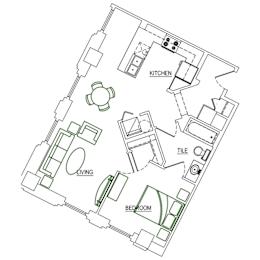 Floor Plans of Wainwright in Norfolk, VA