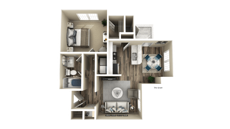 Floor Plans of Paces Park in Decatur, GA