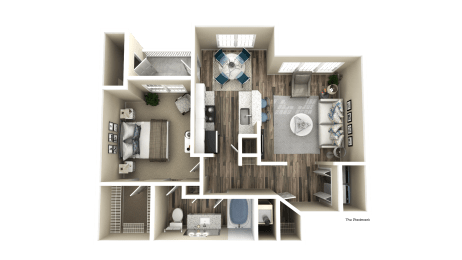 Floor Plans of Paces Park in Decatur, GA