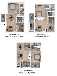 Floor Plans of Avenues at North Decatur in Decatur, GA