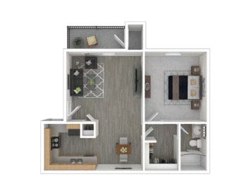 Floor Plans of Connect on Northern in Glendale, AZ