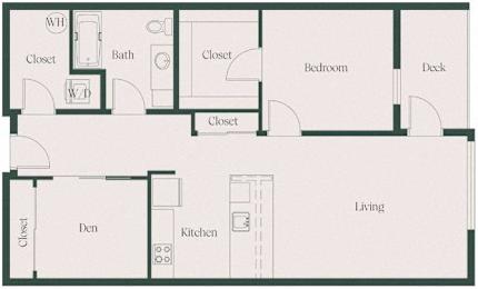 Floor Plans of Cru at Willows 124 in Redmond, WA