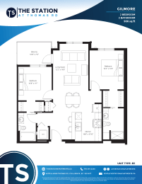Floor Plans of The Station in Chilliwack, BC