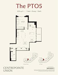 Floor Plans of Centrepointe Union in Ottawa, ON
