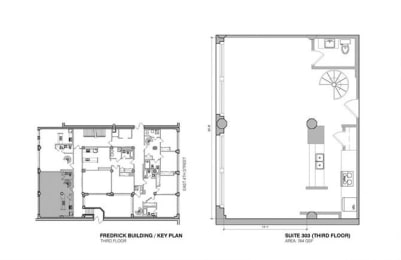 Floor Plans of Fredrick Building in Cleveland, OH