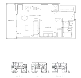 Studio, 1, 2, and 3-Bedroom Apartments Downtown Toronto