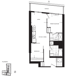 Floor Plans of Parkside Square in Toronto, ON