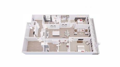 Studio, 1-, 2-& 3-Bedroom Apartments in South County, MO| The ...