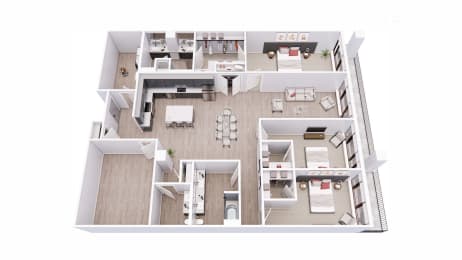 Studio, 1, 2 & 3-Bed Apartments in South County, MO | Tesson Ridge