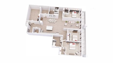 Studio, 1-, 2-& 3-Bedroom Apartments in South County, MO| The ...