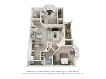 1, 2, & 3-bedroom apartments in Southwest Charlotte, NC