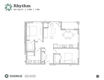 Floor Plans of Chorus in Hopkins, MN