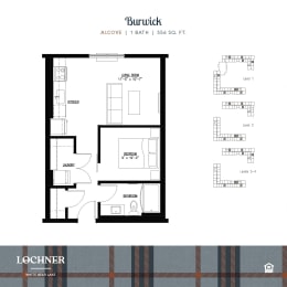 Floor Plans of Lochner in White Bear Lake, MN