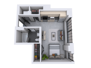 Floor Plans of 1010 Lofts in Minneapolis, MN