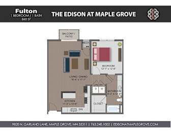 Studio, 1, 2 & 3 Bedroom Apartments in Maple Grove | The Edison at ...