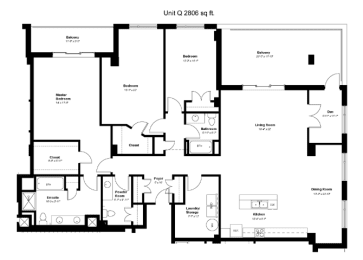 Floor Plans of Three Sisters by Lafford Properties in Moncton, NB
