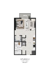 101 Dania Beach | Floor Plans