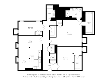 Studio, 1, 2, 3 & 4 Bedroom Apartments in Fort Snelling | Upper Post Flats