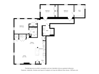 Studio, 1, 2, 3 & 4 Bedroom Apartments in Fort Snelling | Upper Post Flats
