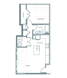 Floor Plans of The Lincoln in Lone Tree, CO