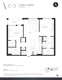 Floor Plans of The Grayson in Alexandria, VA