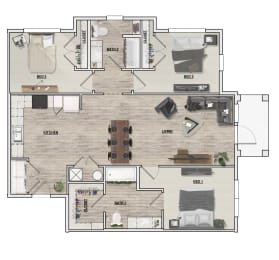 Floor Plans of Madison Palms in Jacksonville, FL