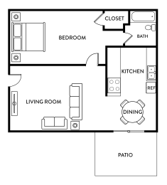 Floor Plans of Bayou Oaks in Alexandria, LA