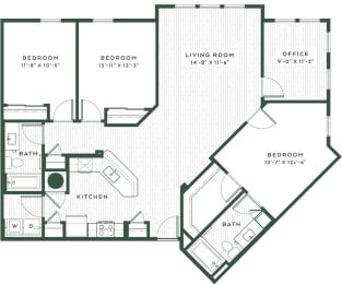 Floor Plans of Vida Winter Garden in Winter Garden, FL