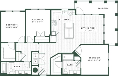 Floor Plans of Vida Winter Garden in Winter Garden, FL