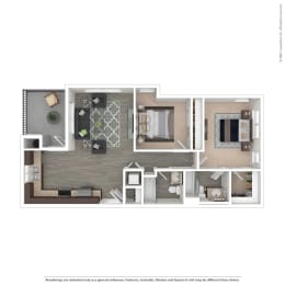 Floor Plans of Citron Apartments in Ventura, CA