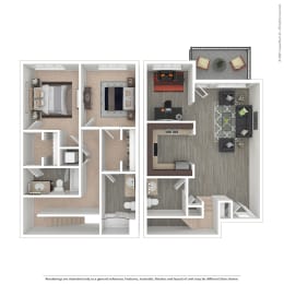 Floor Plans of Citron Apartments in Ventura, CA